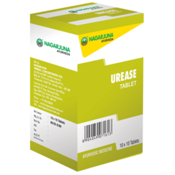 Buy Nagarjuna Urease Tablet - Uses, And Ingredients