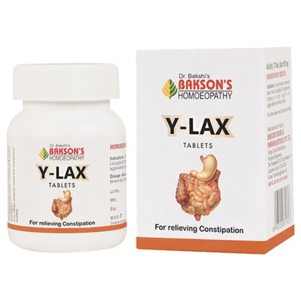 Buy Bakson's Y Lax Tablets - Uses, Benefits & Dosage
