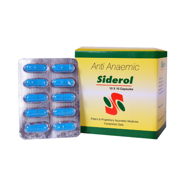 Siderol Capsules - Ingredients, Dosage | Buy Yamuna Pharmacy Products