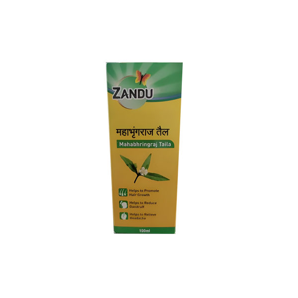 Buy Zandu Mahabhringraj Taila - Uses, Benefits & Usage