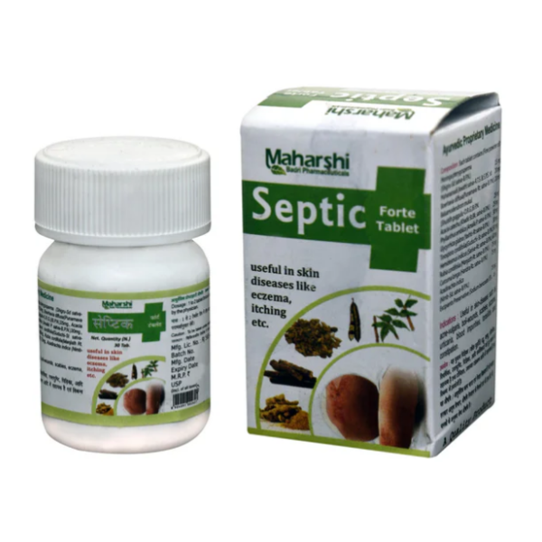 Buy Maharshi Badri Septic Forte Tablet - Ingredients & Dosage