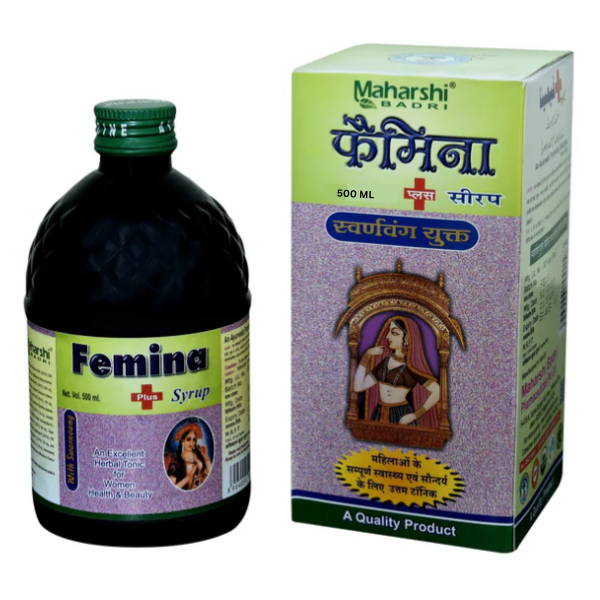 Buy Maharshi Badri Femina Plus Syrup - Ingredients & Dosage