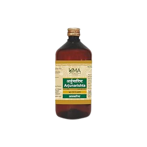 Buy UMA Ayurveda Arjunarishta Syrup 450ml - Uses, Benefits & Dosage