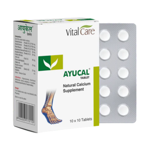 Buy Vital Care Ayucal Tablets - Uses, Benefits & Dosage
