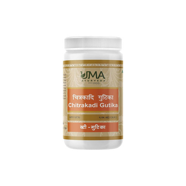 Buy Uma Ayurveda Chitrakadi Gutika Tablet - Uses, Benefits & Dosage