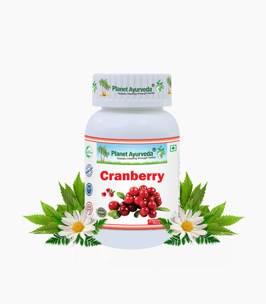 Buy Planet Ayurveda Cranberry Capsules - Usage, Dosage and Benefits