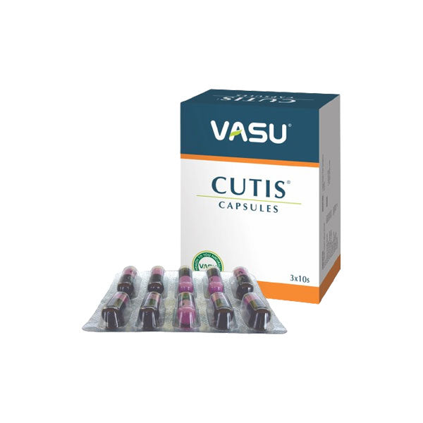 Buy Vasu Healthcare Cutis Capsule - Uses, Benefits & Dosagea