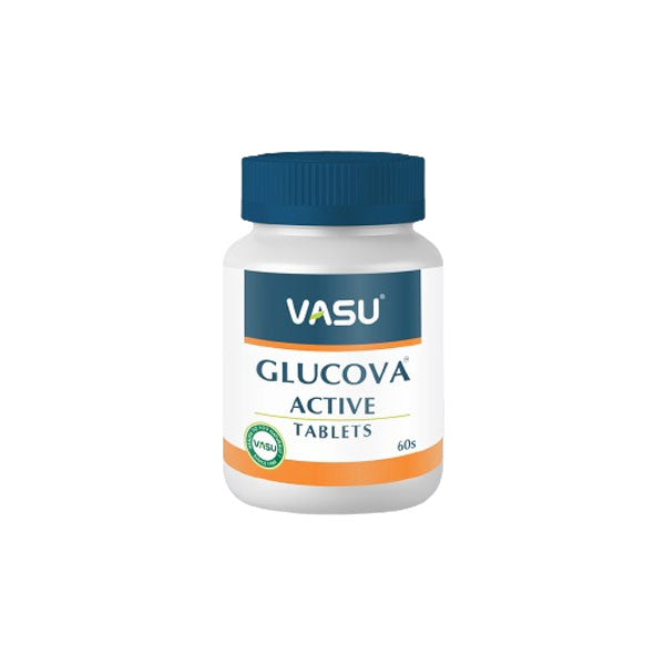 Buy Vasu Healthcare Glucova Active Tablet - Uses, Benefits & Dosage
