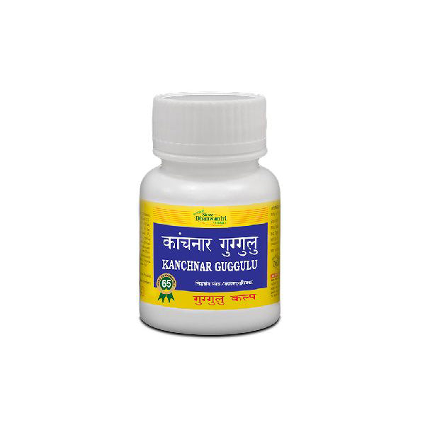 Buy Shree Dhanwantri Herbals Kanchnar Gugglu - Uses, Benefits & Dosage