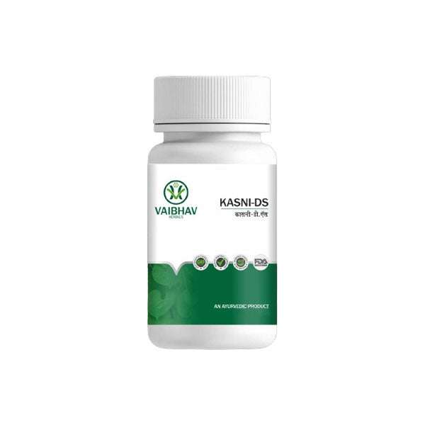 Buy Vaibhav Herbal Kasni-DS Capsules - Uses, Benefits & Dosage