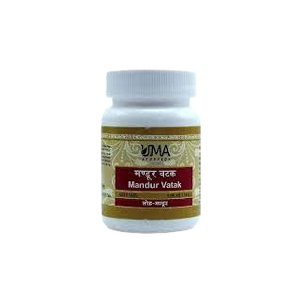 Buy Uma Ayurveda Mandur Vatak Tablets - Uses, Benefits & Dosage