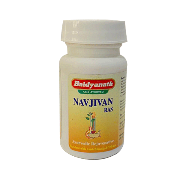 Buy Baidyanath Navjivan Ras Tablets (40 Tabs) - Ingredients, Dosage ...