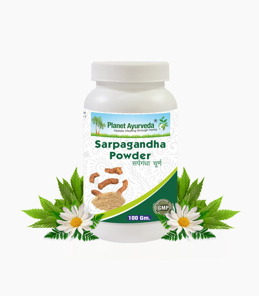 Planet Ayurveda Sarpagandha Powder - Usage, Dosage and Benefits