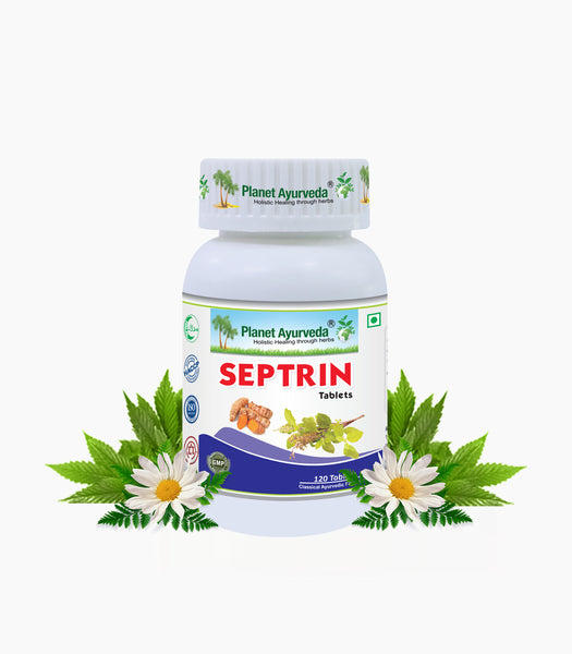 Planet Ayurveda Septrin Tablets - Usage, Dosage and Benefits