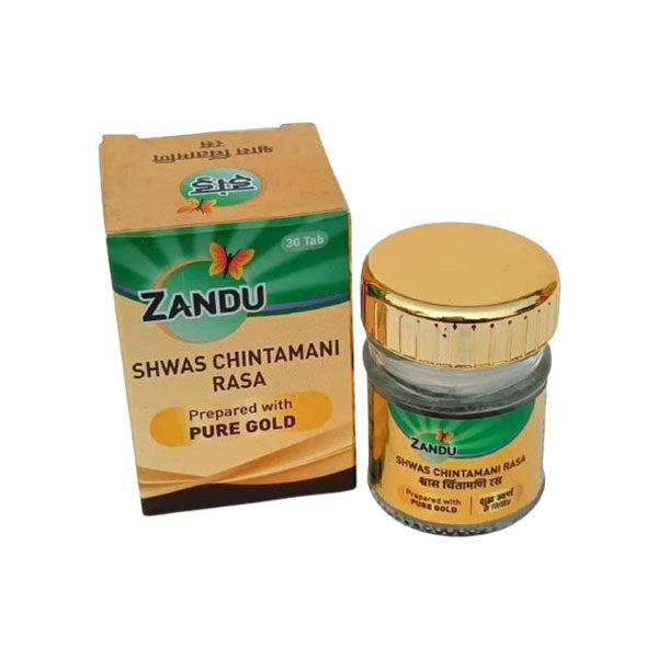 Buy Zandu Shwas Chintamani Rasa - Ingredients & Dosage