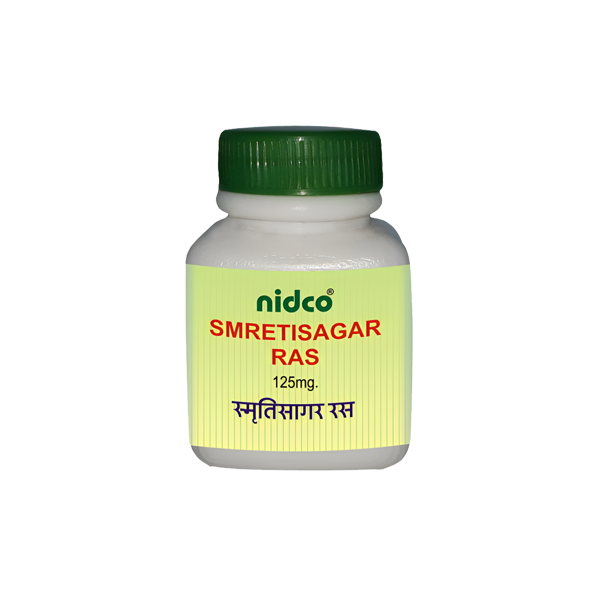 Buy Nidco Smretisagar Ras Vati- Uses, Benefits & Dosage