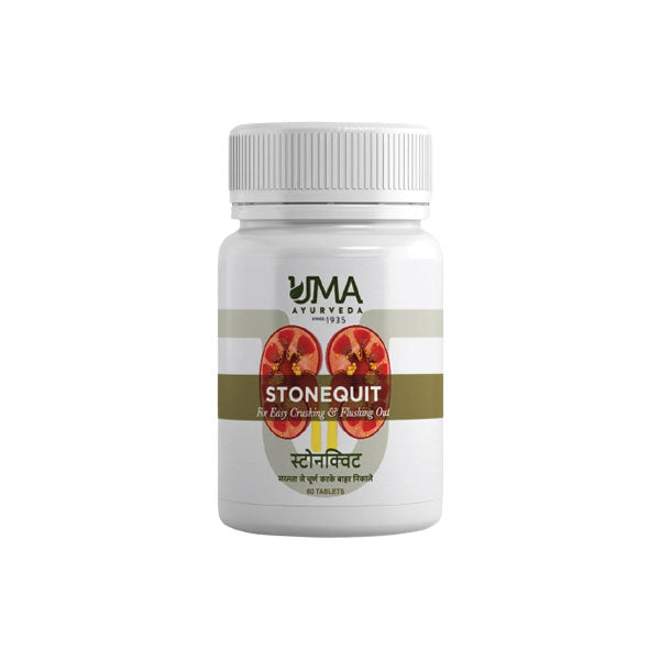 Buy UMA Ayurveda Stonequit Tablets - Uses, Benefits & Dosage