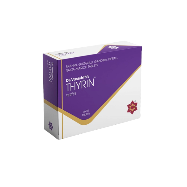 Buy Dr. Vasishths Thyrin Tablet - Uses, Benefits & Dosage