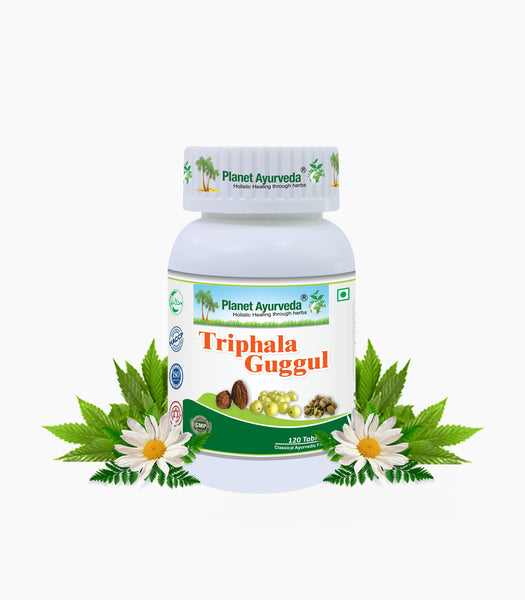 Planet Ayurveda Triphala Guggul - Usage, Dosage and Benefits