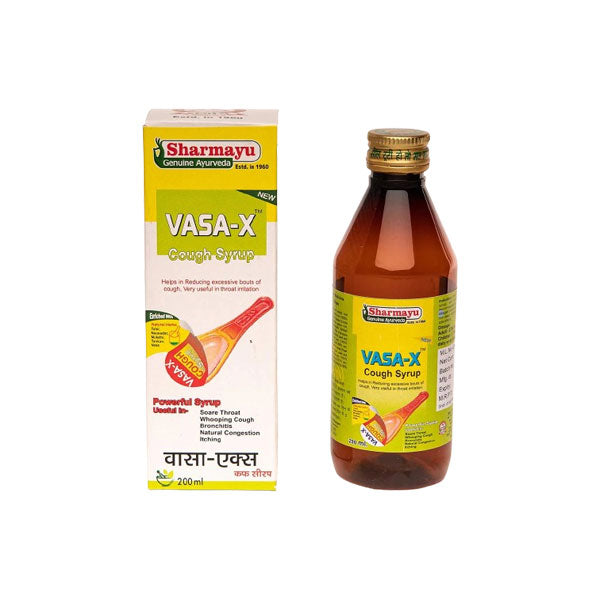 Vasa-X Cough Syrup (200 ML)-Pack of 2