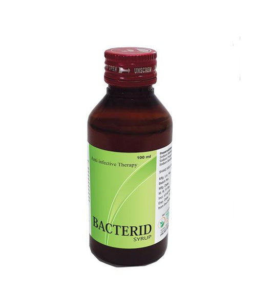 Bacterid Syrup (100 ml) - Ingredients, Dosage | Buy Trio Healthcare ...
