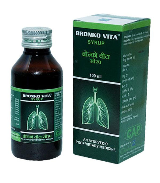 Buy Chandrodaya Ayu Pharma Bronko Vita Syrup - Uses & Benefits