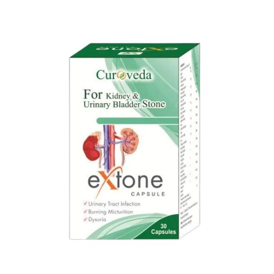 Buy Curoveda Herbals Extone Capsule - Uses, Benefits & Prices