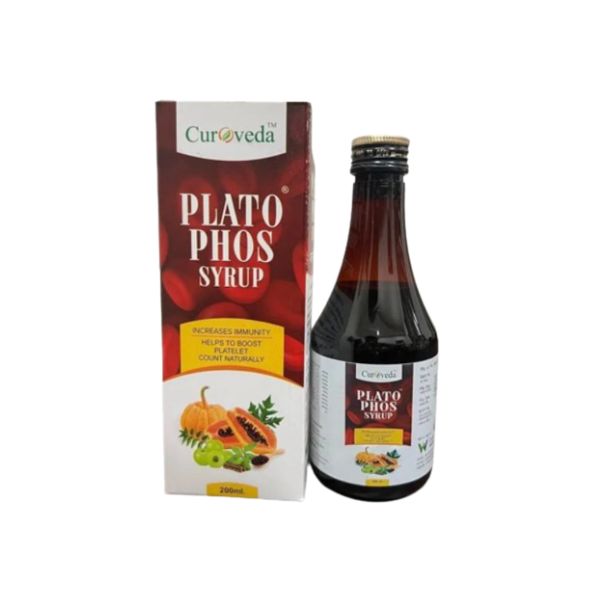 Buy Curoveda Herbals Platophos Syrup - Uses, Benefits & Dosage