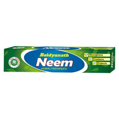 Neem Toothpaste - Ingredients, Dosage | Buy Baidyanath Products