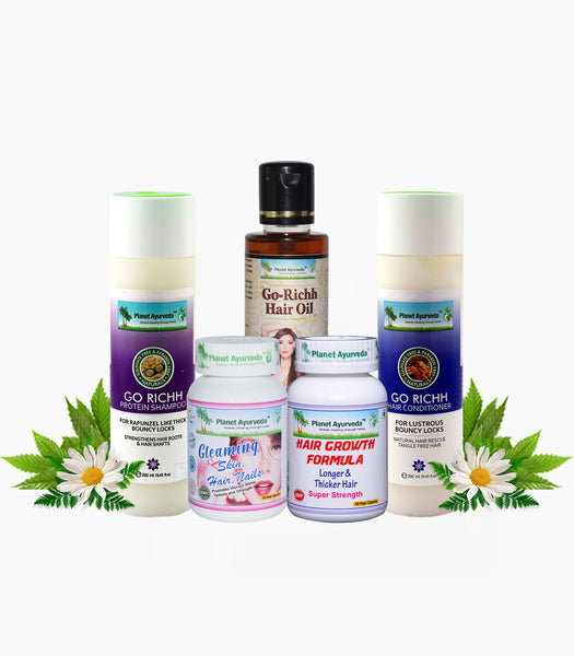 Planet Ayurveda Hair Care Pack - Benefits, Usage and Dosage